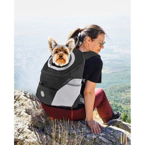 Adjustable pet backpack for cats/dogs, portable travel backpack