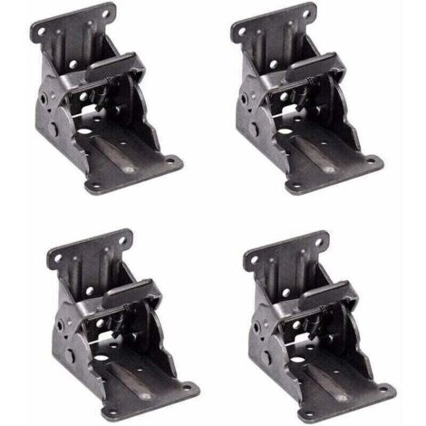 Self-locking hinges, folding support bracket, leg fittings and corner ...