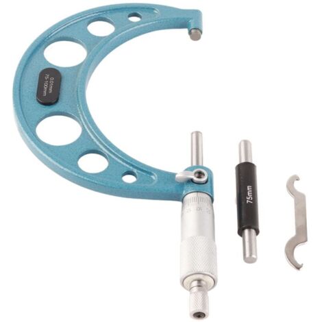 Stainless steel external micrometer, high-precision thickness measuring ...