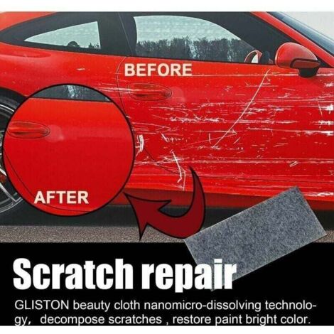 Pack of 6 Nano Sparkle Cloth Car Scratch Repair Cloth Nano Magic Cloth ...