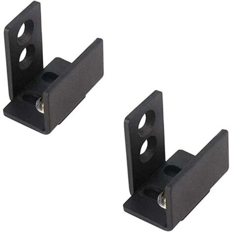 2-Piece Interior Sliding Door Guide, Wall-Mounted Hardware, Bottom ...