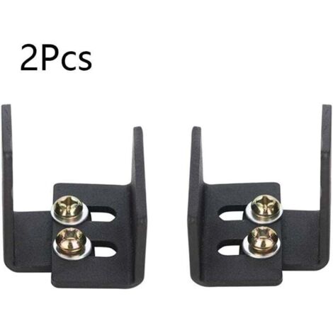 2-Piece Interior Sliding Door Guide, Wall-Mounted Hardware, Bottom ...