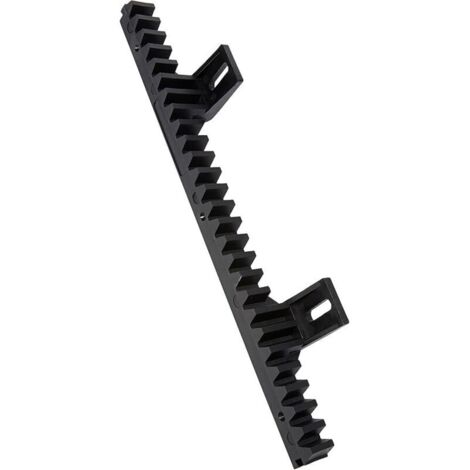 Rack for sliding gate - 33 cm - Nylon body with steel insert - Screws ...