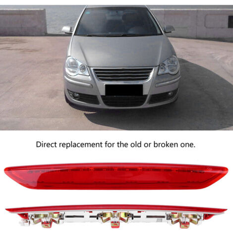 Jeffergarden High Mount Car Brake Light, Red Stop Light 6Q6945097