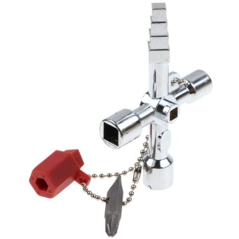 Universal Key for Electrical Cabinets, Triangle Key, Square Key for ...