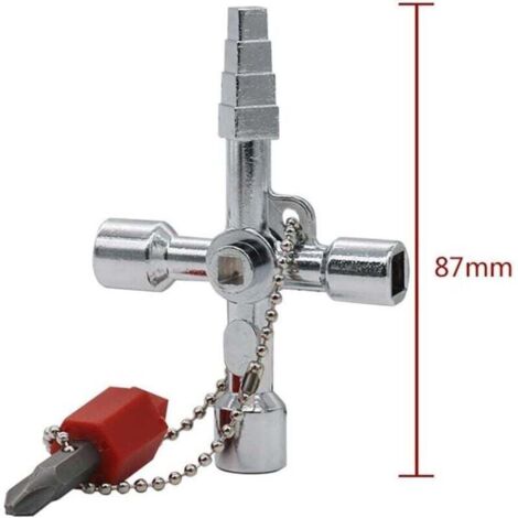 Universal Key for Electrical Cabinets, Triangle Key, Square Key for ...