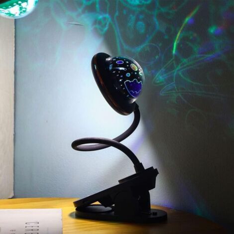 Children's clip-on lamp, USB rechargeable LED clip-on reading lamp with ...