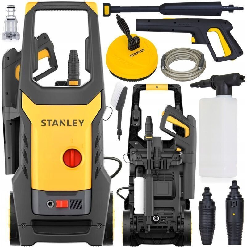 STANLEY 170 BAR HIGH PRESSURE WASHER WITH ALUMINUM SELF-SUFFICIENCY ...
