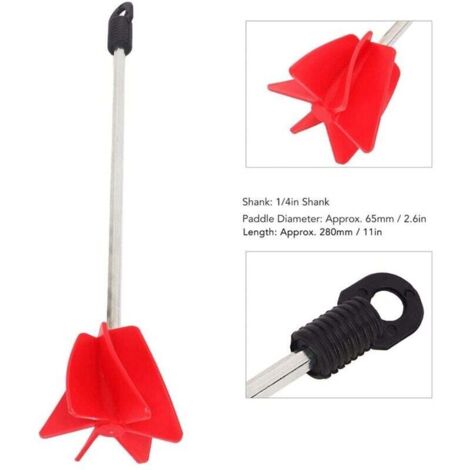 Paint mixer - 300mm propeller mixer for electric drill - Resin and ...