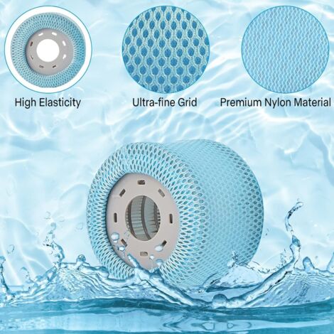 Set of 2 elastic mesh protective covers for Mspa pool filters