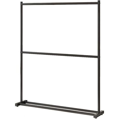 Double Layer Coat Rack Hanger Clothes Rack Stable Metal Hanging ...