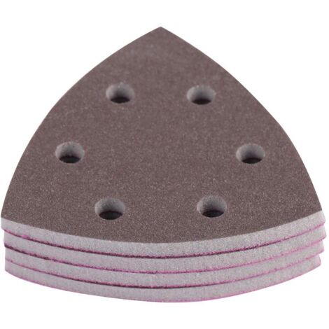 90 90 90MM 6 hole red triangle sponge pneumatic/electric sandpaper ...