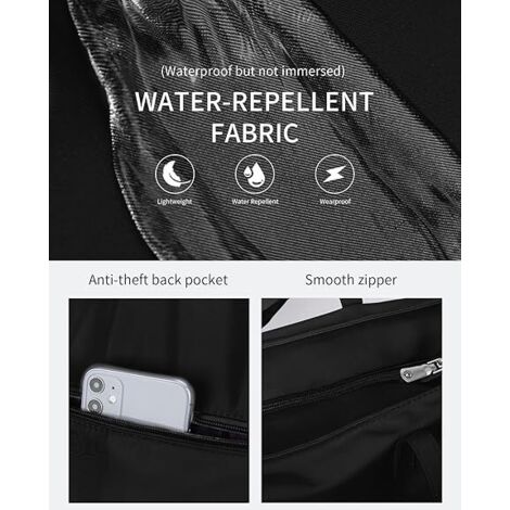 Women's Handbag, 19.3 Inch Large Capacity Water Resistant Tote Bag with ...