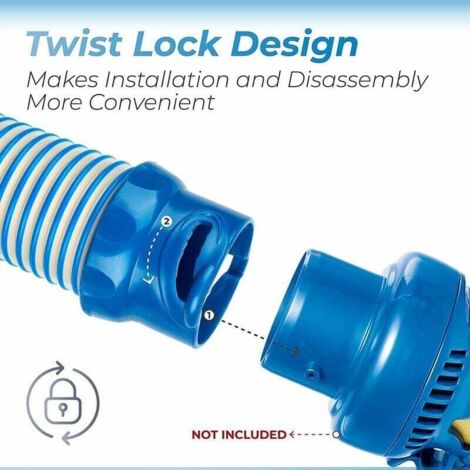 Suction adapter for MX8 MX6 pool system for Zodiac X77094 Pool leaf ...