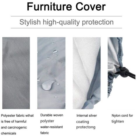 4FT: 122x50x105 Rabbit Cage Cover, Dustproof Double Layer Waterproof ...