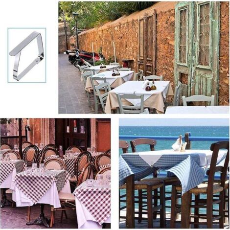 Outdoor Tablecloth Clips Large Table Cover Clips for 2 Inch Thick ...