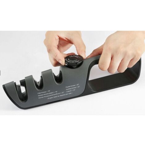 Professional 3-Stage Knife Sharpener - Japanese Knife Sharpener with ...