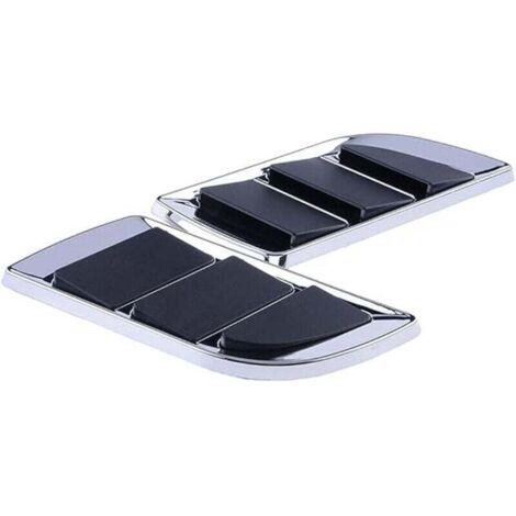 Car Side Air Vent Cover, 1 Pair of Car Exterior Wing Air Intake Grille ...