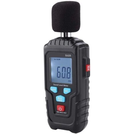Sound Level Meter Recorder 30-135dB Noise Measurement Audio Level Detector