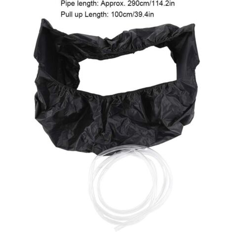 Waterproof cleaning cover for air conditioner, wall-mounted with water ...