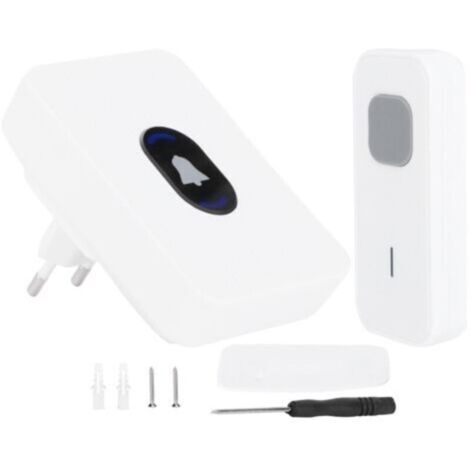 Wireless Doorbell with 55 Songs, Smart Home Security System, IP55 ...