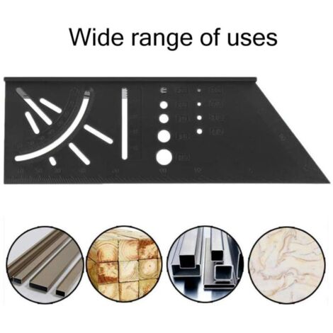 3D Mitre Angle Woodworking 3D Measuring Tool Square Size Measuring ...
