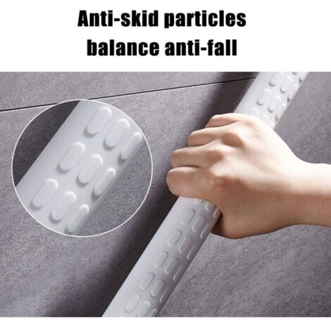 135° shower grab bar for bathtub, ABS stainless steel toilet rail for ...