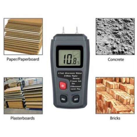 Portable Wood Moisture Tester, Moisture Meter for Wood Moisture ...