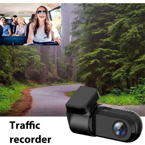 Car Camera with Night Vision, Wide Angle Recorder for Driving and Parking