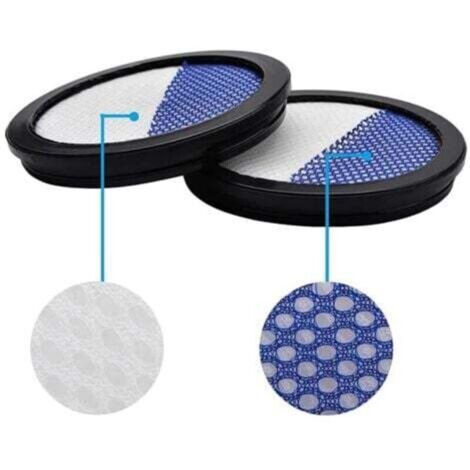 Set of 4 vacuum cleaner filters for Eureka NEC180/NEC185/NEC186/NEC190 ...