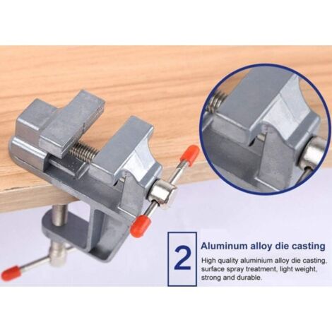 Small Aluminum Alloy Table Clamp for Hobby Jewelry Work, 30mm - DIY ...