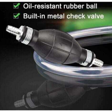2PCS 8mm Rubber Hand Fuel Pump - Fuel Priming Bulb for Cars ...