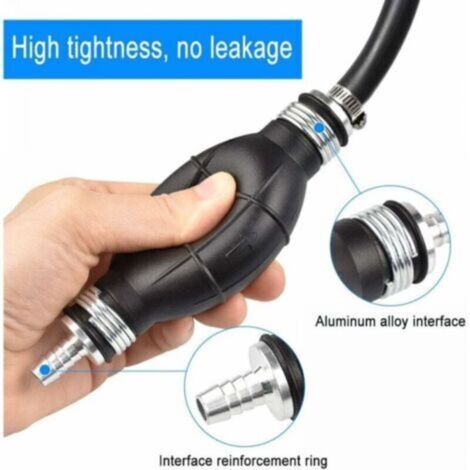 2PCS 8mm Rubber Hand Fuel Pump - Fuel Priming Bulb for Cars ...