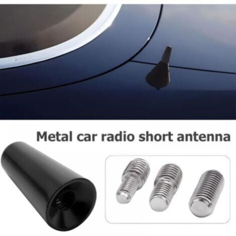 Short Car Antenna, Universal Amplified Short Car Radio Antenna, 3cm ...