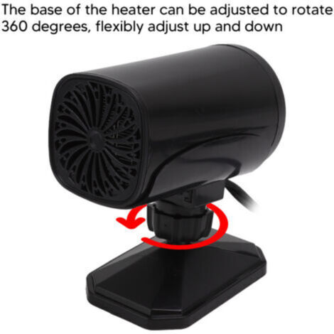 2-in-1 Car Heater Fan, Cooling Fan, Portable Windshield Defroster ...
