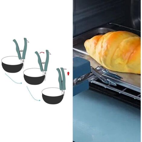 Oven Tongs, Gastronomic Tongs, Stainless Steel Heat Resistant Tongs for ...