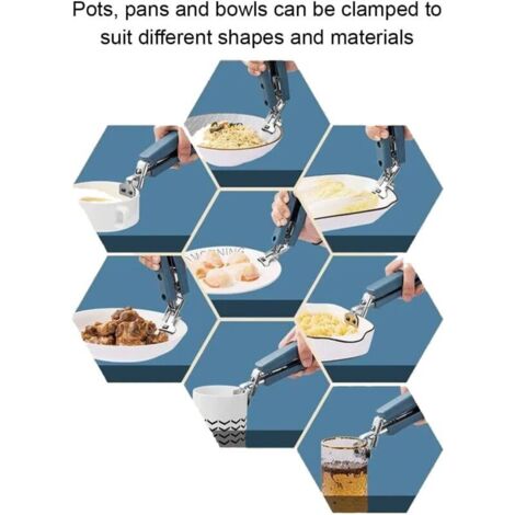 Oven Tongs, Gastronomic Tongs, Stainless Steel Heat Resistant Tongs for ...