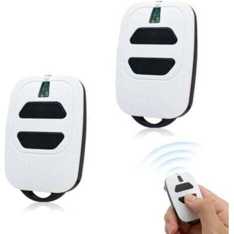 Set of 2 gate remote controls, universal remote control for garage ...
