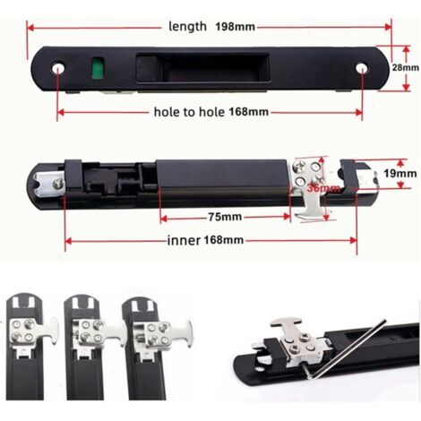 Sliding Door Lock, Door Bolt, Sliding Bay Window Lock, Window Hook ...