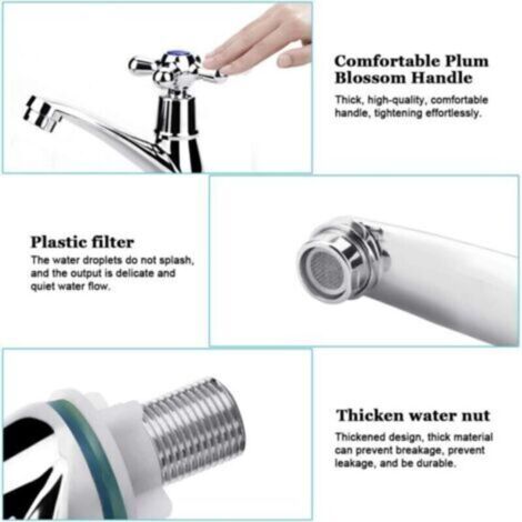 Single-handle basin tap, cold water mixer tap, cold water tap, bathroom ...