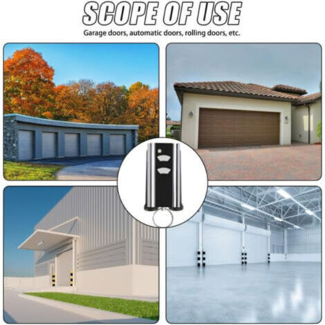 Universal Garage Door Remote Control for 433.92MHz, Garage Door Remote ...