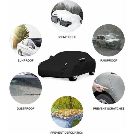 450x175x150cm Car Covers Indoor Outdoor Vehicle Tarpaulin Full Cover ...