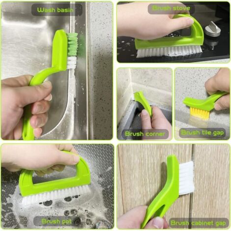 Grout Cleaning Brush – Tile Grout Cleaning Brush with Nylon Bristles ...