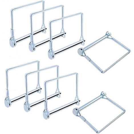 8pcs Locking Pin, Stainless Steel Safety Coupler Pin Locking Axle ...
