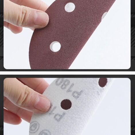 10-piece 225mm Abrasive Disc, 40 Grit Sanding Disc for Long Neck ...