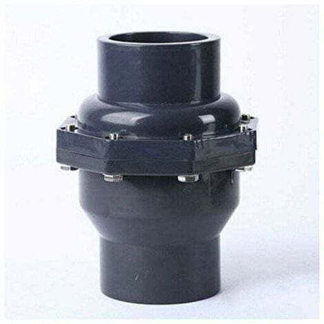 Drain valve, non-return valve, PVC water check valve, 50mm inner ...