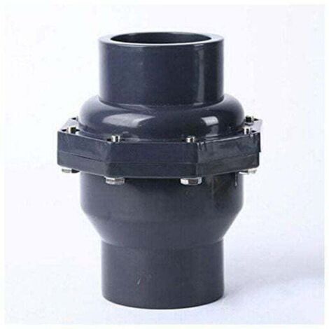 Drain valve, non-return valve, PVC water check valve, 50mm inner ...