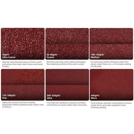 Pack of 25 abrasive discs, 180 mm, 100 grit, 180 mm, 8-hole sandpaper ...