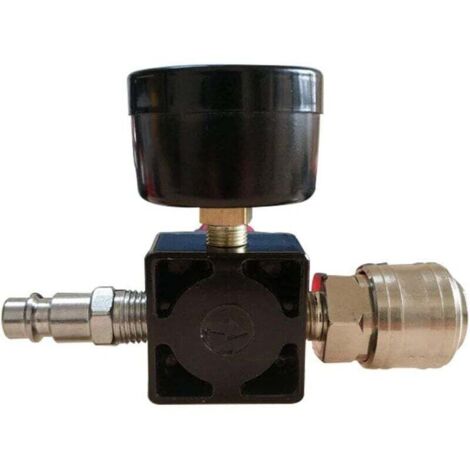 1/4" Air Compressor Pressure Regulator Pneumatic Pressure Regulator ...