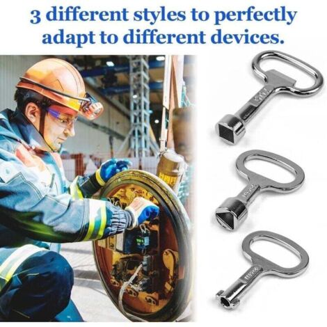 Triangular Gate Key, Triangular Firefighter Key, Triangular Trash Can ...